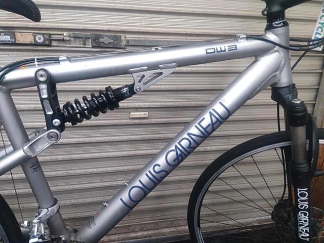 LOUIS GARNEAU(ルイガノ) LGS-DW3 700C機械式ディスブレーキフルサスクロスバイク ガンメタ色 | MTB(マウンテン ...