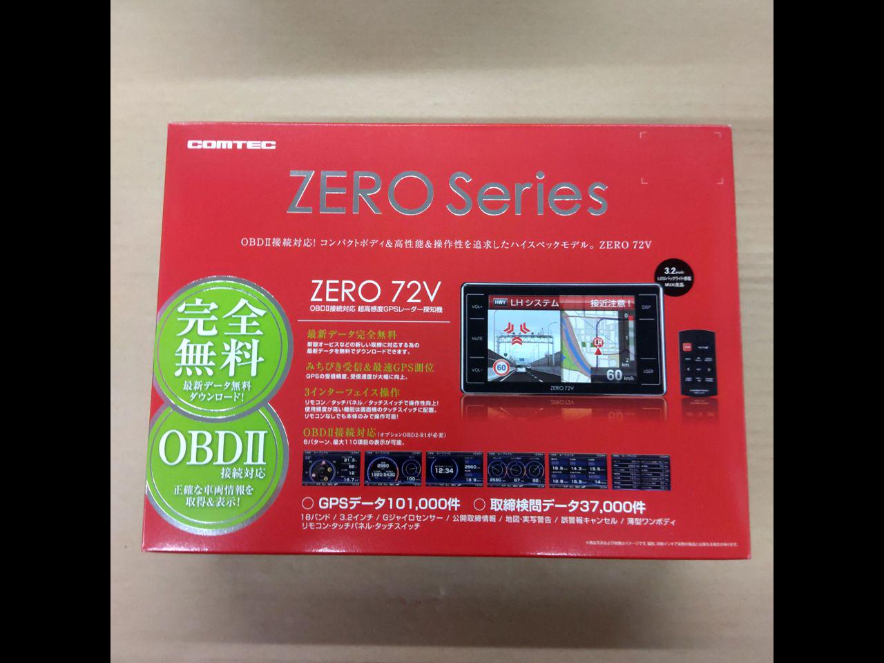 COMTEC ZERO 72V レーダー探知機 | 中古品 | アップガレージ 浜松インター店 | カー用品 電装系 レーダー探知機を通販で購入する | 中古カー＆バイク用品の販売ならアップガレージ