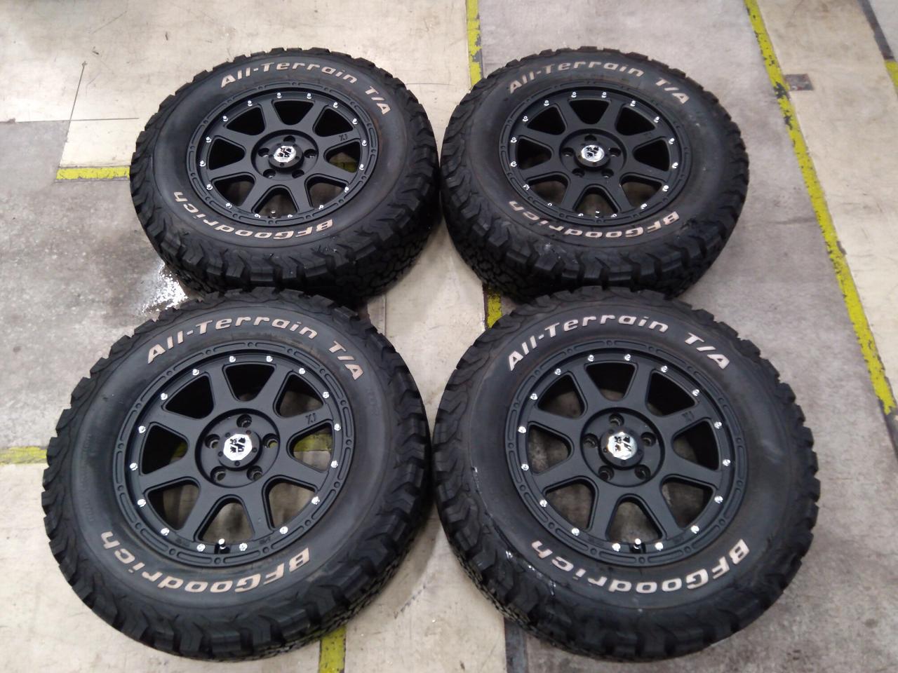 MLJ XTREME-J+BFGoodrich All-Terrain T/A | カー用品 タイヤホイールセット 16インチタイヤホイールセットを通販で購入する | 中古カー＆バイク用品の ...