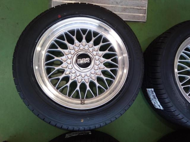 日産純正オプション BBS GERMANY RG069 + YOKOHAMA ES300 | 中古品 | アップガレージ 徳島店 | カー用品 タイヤホイールセット 16インチタイヤホイール ...