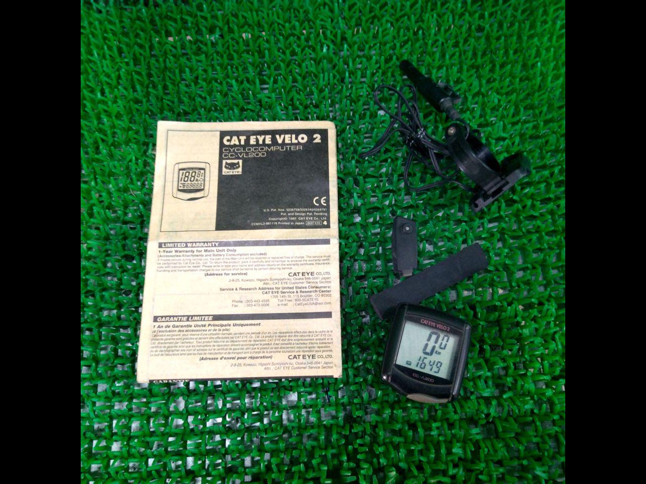 CATEYE サイクルコンピューター CC-VL200 | コンピュータを通販で購入する | 中古自転車・自転車パーツを購入するならアップガレージ