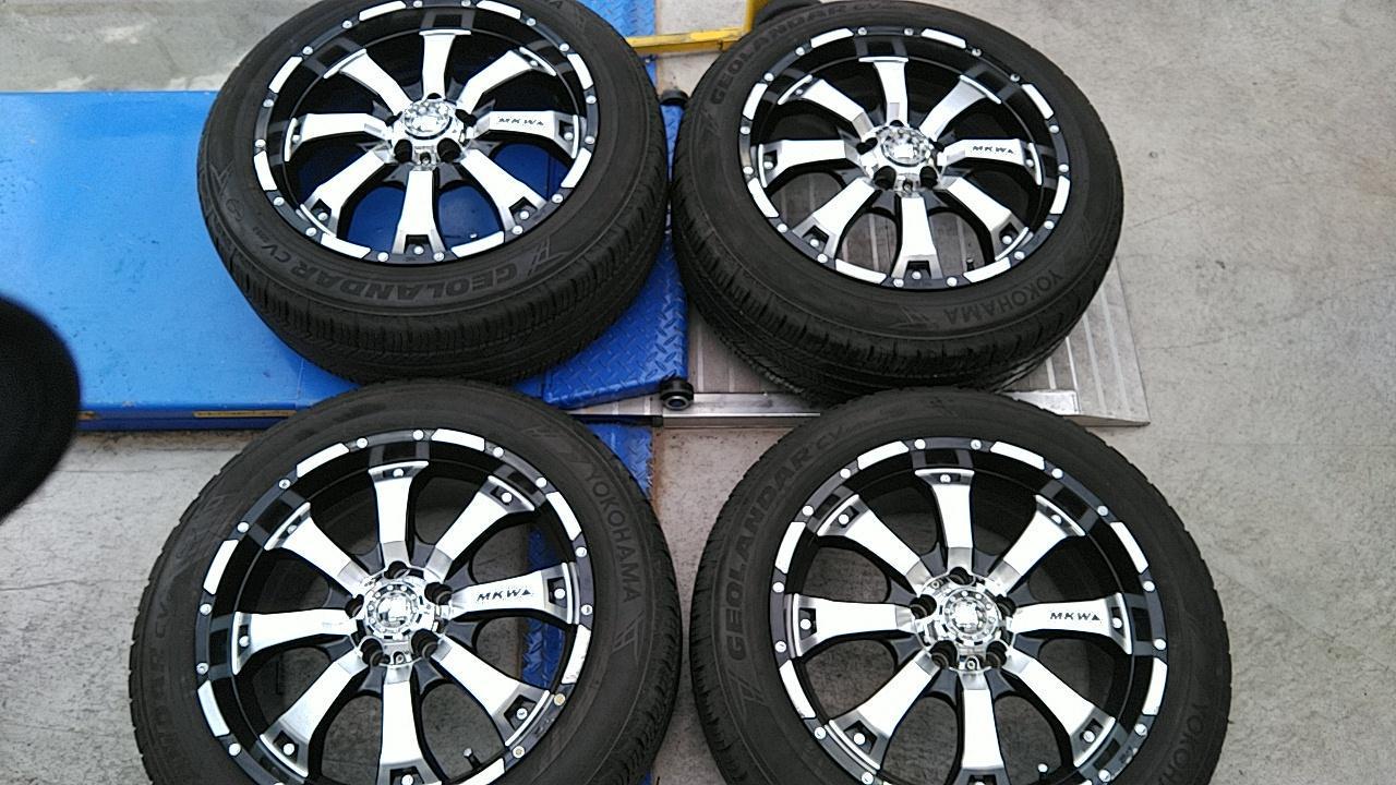 TRISTAR INTERNATIONAL MKW MK-46 + YOKOHAMA(ヨコハマ) GEOLANDAR CV G058 【エクストレイル/デリカ D:5など♪】 | カー用品 ...