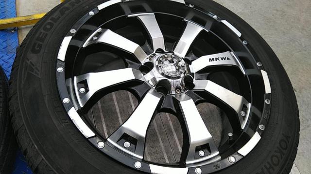 TRISTAR INTERNATIONAL MKW MK-46 + YOKOHAMA(ヨコハマ) GEOLANDAR CV G058 【エクストレイル/デリカ D:5など♪】 | カー用品 ...