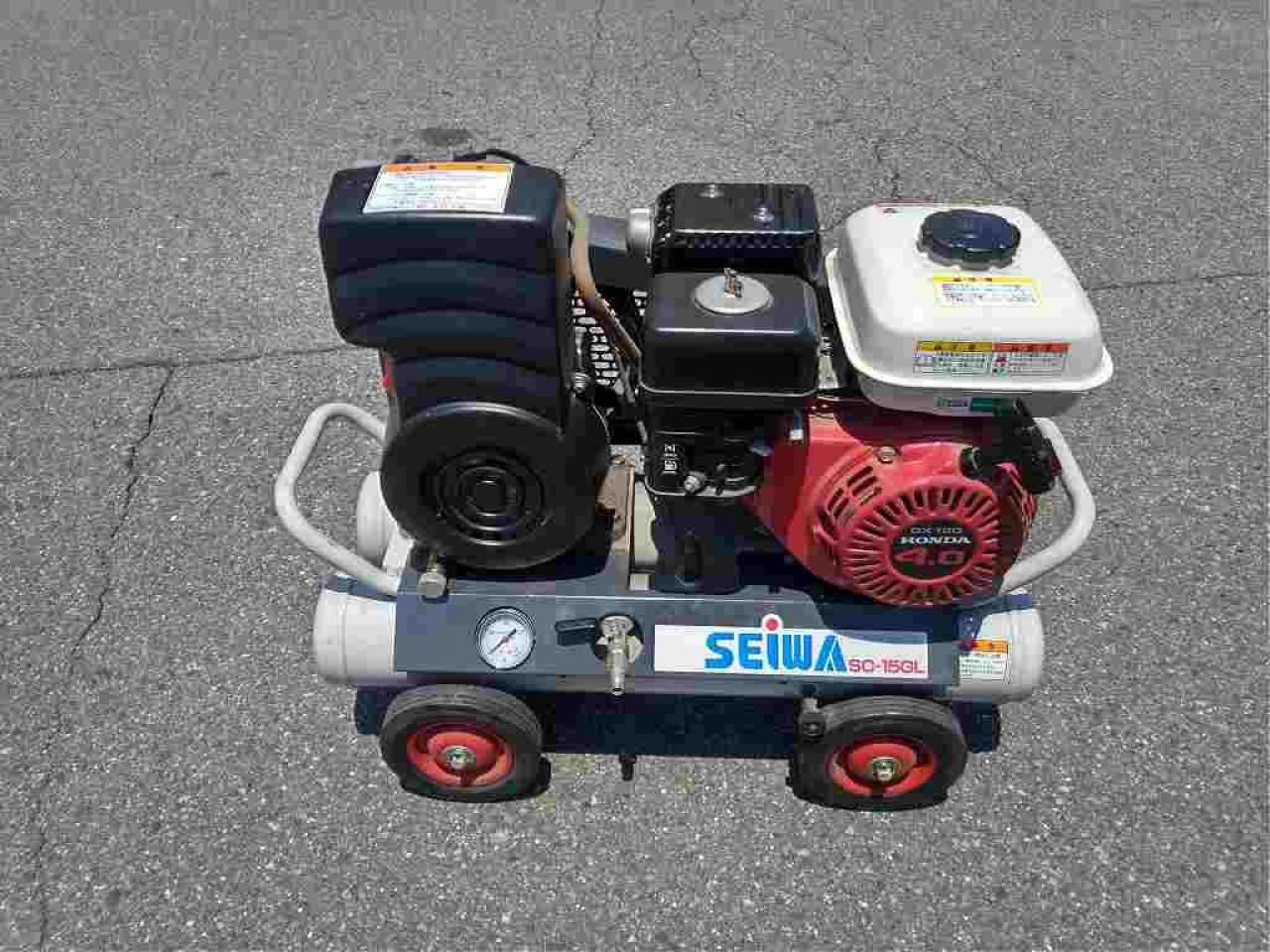 【WG】 SEIWA SC-15GL | 総合リユース エアーツール コンプレッサーを通販で購入する | 中古カー＆バイク用品の販売ならアップガレージ