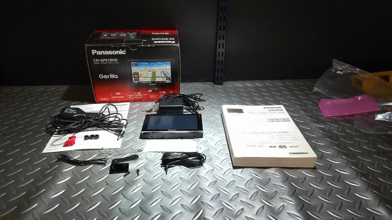 Panasonic GORILLA CN-GP510VD 5V型ワイドSSDポータブルナビゲーション | カー用品 カーナビ(地デジ） ポータブルメモリーナビ（地デジ)を通販で購入する ...