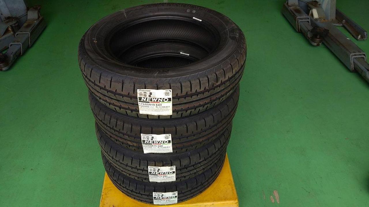 【BRIDGESTONE】NEWNO 175/65R15 2023年製 4本セット | カー用品 タイヤ 15インチタイヤを通販で購入する | 中古カー＆バイク用品の販売ならアップガレージ