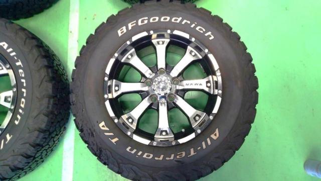TRISTAR INTERNATIONAL MKW MK-46 + BFGoodrich All-Terrain T/A KO2 LT225/70R16 102/99R 2021年製 4本 ...