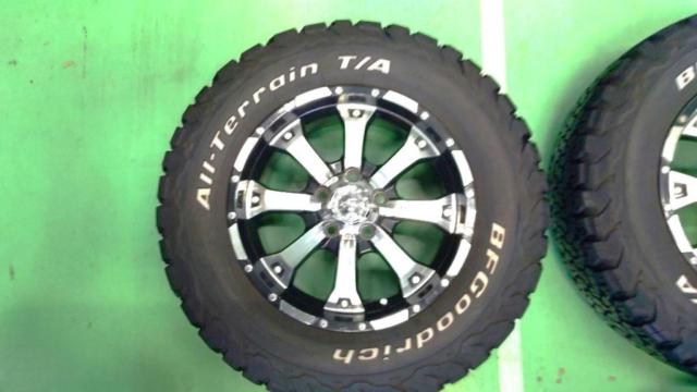 TRISTAR INTERNATIONAL MKW MK-46 + BFGoodrich All-Terrain T/A KO2 LT225/70R16 102/99R 2021年製 4本 ...