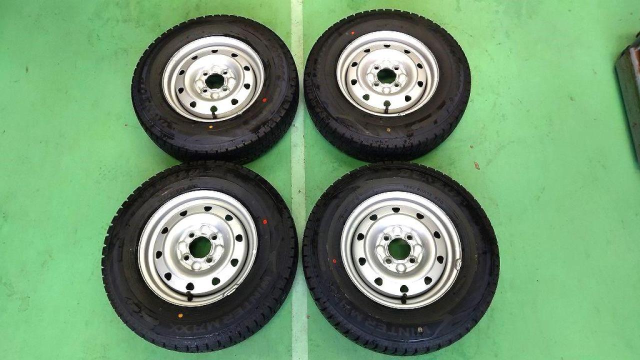 TOPY STEEL WHEEL M70 + DUNLOP WINTERMAXX WM02 165/80R13 2024年製 4本セット ...