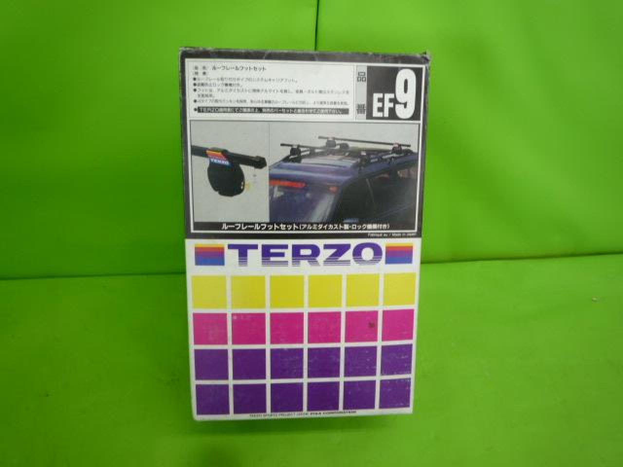 【TERZO】EF9 ルーフレール用フットセット | カー用品 キャリアを通販で購入する | 中古カー＆バイク用品の販売ならアップガレージ
