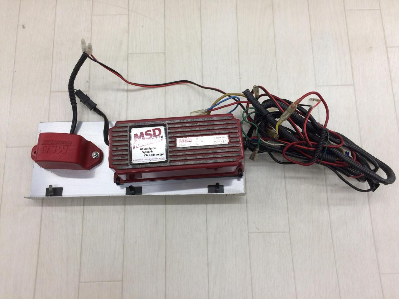 【MSD】 6Aイグニッションコントロール(NO.6200)+タコアダプター | 中古品 | アップガレージ 名古屋中川店 | カー用品 その ...