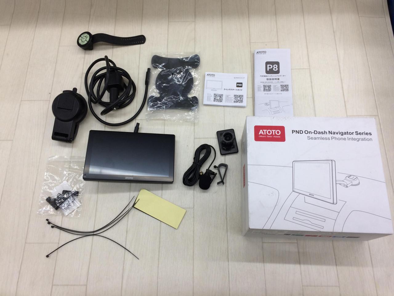 ATOTO P8 多機能オンダッシュナビゲーター カメラ無しモデル | 中古品 | アップガレージ 名古屋中川店 | カー用品 ヘッドユニット ...