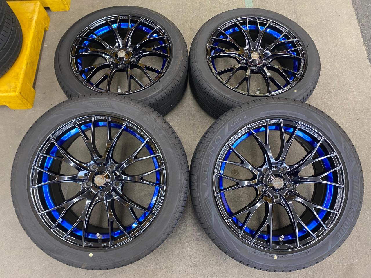 weds(ウェッズ) WedsSport(スポーツ) SPORT SA-20R + BRIDGESTONE(ブリヂストン) REGNO GRV2 | カー用品 タイヤホイールセット 18インチ ...