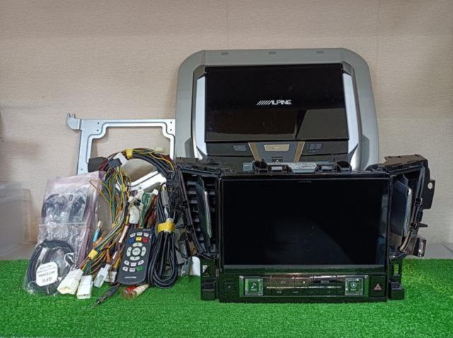 ALPINE BIG X EX11Z-VE + ALPINE 12.8inch PXH12X-R-AV WXGAプラズマクラスターリアビジョン ...