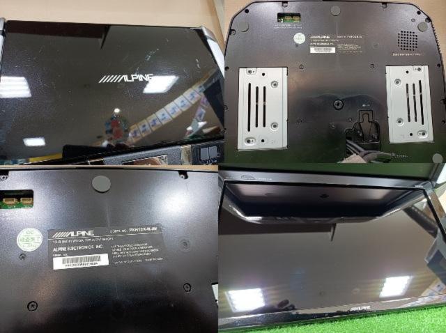 ALPINE BIG X EX11Z-VE + ALPINE 12.8inch PXH12X-R-AV WXGAプラズマクラスターリアビジョン ...