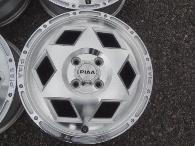 PIAA HEXROAD 15インチホイール 4本セット Y05127 | カー用品 アルミホイール 15インチホイールを通販で購入する | 中古カー＆バイク用品の販売ならアップガレージ