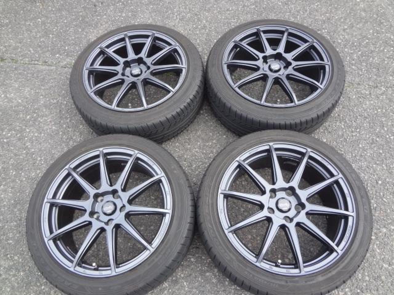 KYOHO Circlar C10R + GOODYEAR EAGLE LS EXE 225/45-18 18インチタイヤホイール4本 ...