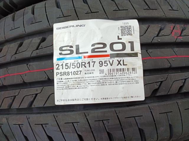 SEIBERLING SL201 95V 【2F奥】 | カー用品 タイヤ 17インチタイヤを通販で購入する | 中古カー＆バイク用品の販売 ...