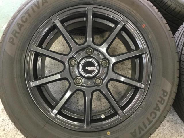 KINO SPORTS ADENAK Yellow Hat PRACTIVA BP01 | 中古品 | アップガレージ 姫路店 | カー用品 タイヤホイールセット 15インチタイヤホイール ...