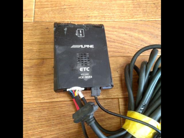 【ALPINE】HCE-B043 ETC | カー用品 ETC アンテナ分離型を通販で購入する | 中古カー＆バイク用品の販売ならアップガレージ