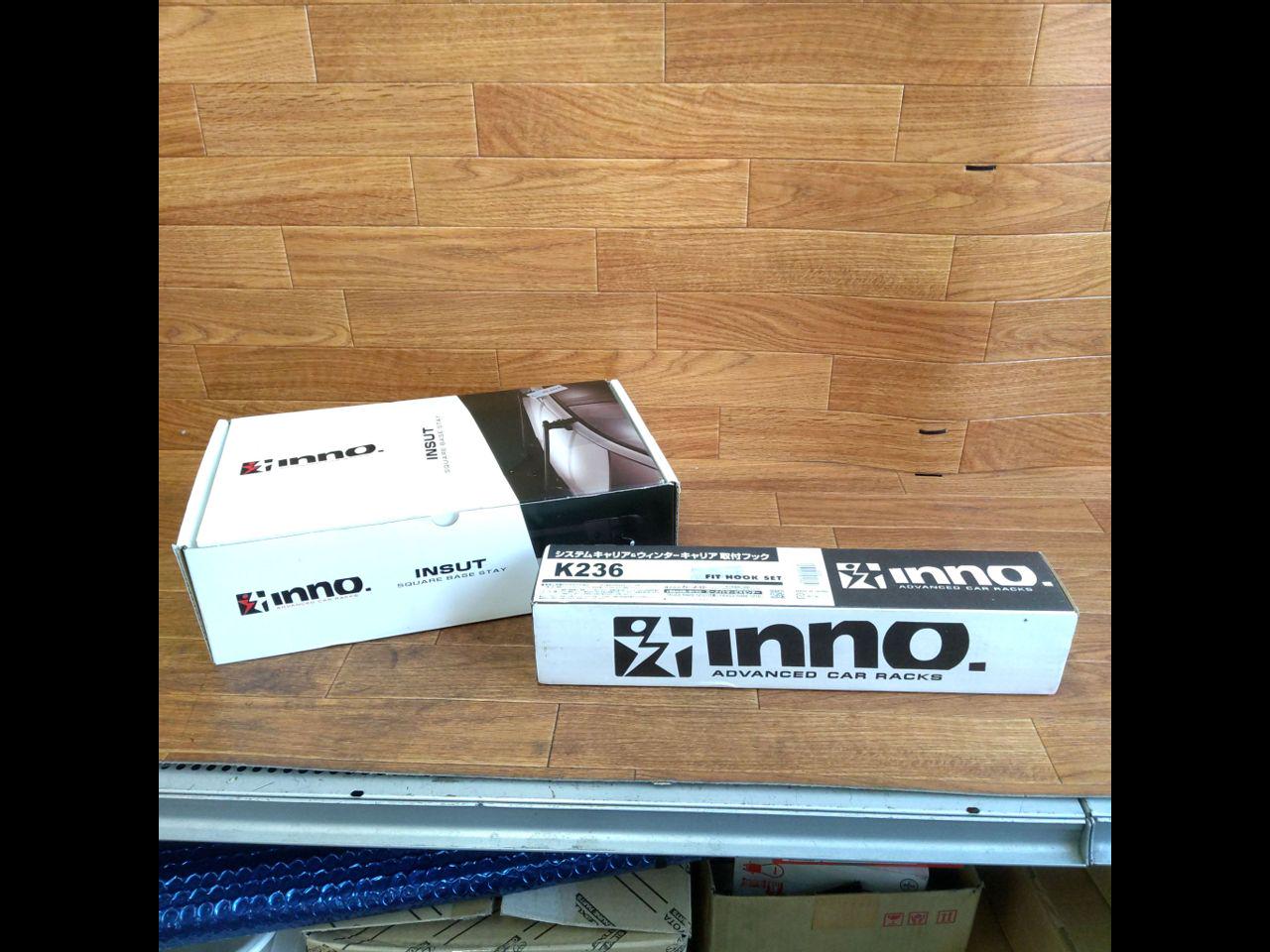 INNO INSUT + K236 キャリアフット + 車種別キット | カー用品 キャリアを通販で購入する | 中古カー＆バイク用品の販売ならアップガレージ