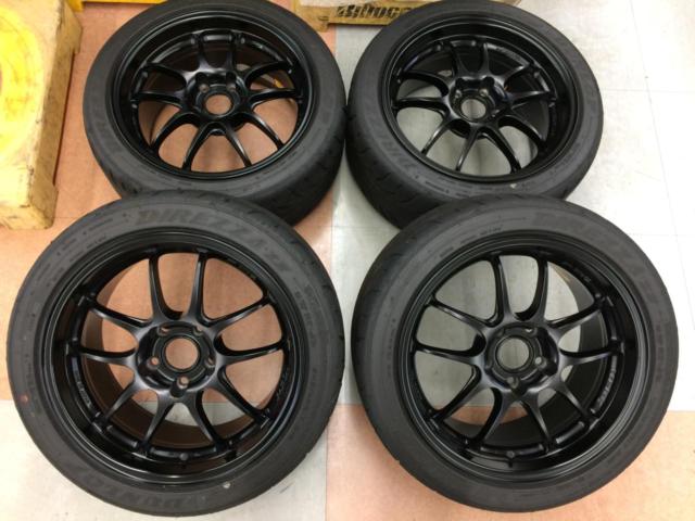 ENKEI PerformanceLine PF01 EVO+DUNLOP DIREZZA ZⅢ | カー用品 タイヤホイールセット 17インチタイヤホイールセットを通販で購入する | 中古 ...