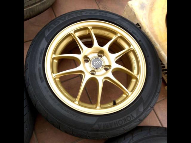 ENKEI(エンケイ) PerformanceLine(パフォーマンスライン) PF01 (4HOLE) + YOKOHAMA(ヨコハマ) ADVAN FLEVA | カー用品 タイヤホイール ...