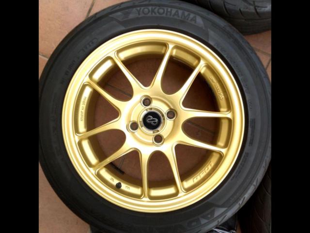 ENKEI(エンケイ) PerformanceLine(パフォーマンスライン) PF01 (4HOLE) + YOKOHAMA(ヨコハマ) ADVAN FLEVA | カー用品 タイヤホイール ...