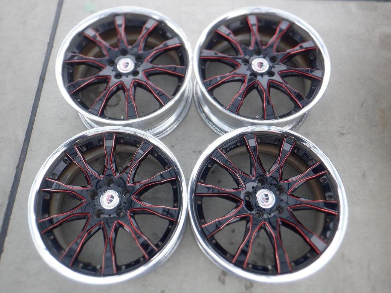 WORK(ワーク) SCHWERT(シュヴァート) SC2 BLACK RED LINE | カー用品 アルミホイール 19インチホイールを ...