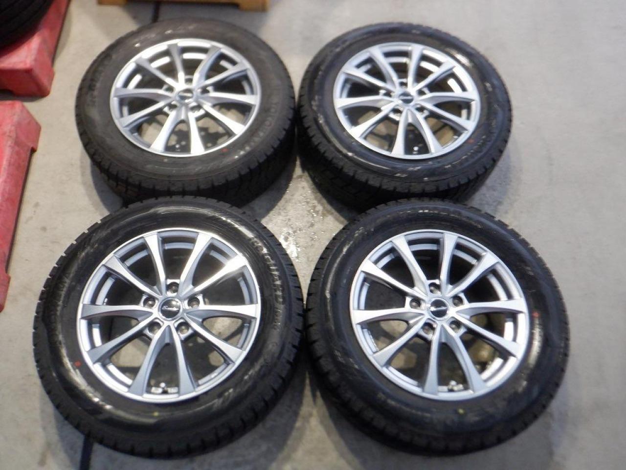 1 HOT STUFF Exceeder E07 + YOKOHAMA iceGUARD iG60 | カー用品 スタッドレスタイヤホイールセット 16インチスタッドレスタイヤホイールセットを ...