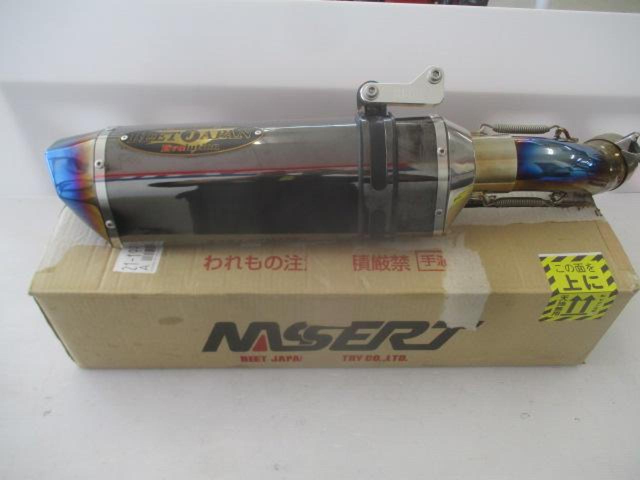 BEET NASSERT Evolution TypeⅡ【KAWASAKI ZX-10RR ABS 2016-2020年】 | バイク用品 マフラー スリップオンサイレンサー(二輪)を通販で ...