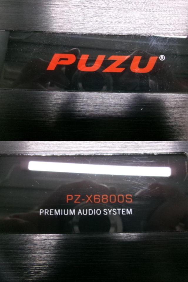 PUZU PZ-X6800S | カー用品 アンプを通販で購入する | 中古カー＆バイク用品の販売ならアップガレージ