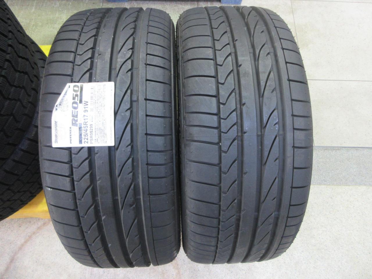 BRIDGESTONE POTENZA RE050A☆ RFT | カー用品 タイヤ 17インチタイヤを通販で購入する | 中古カー＆バイク用品の販売ならアップガレージ
