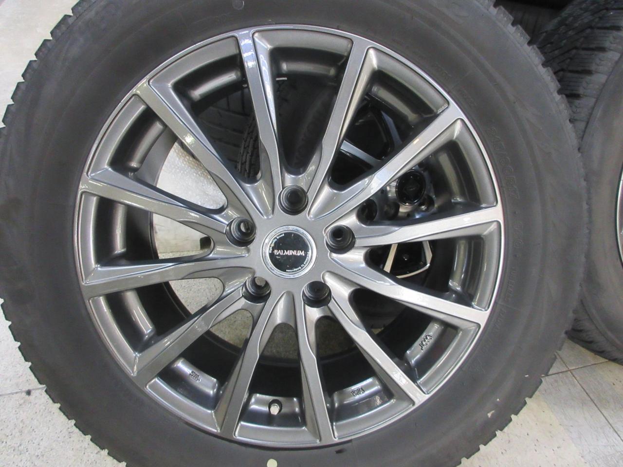 BRIDGESTONE BALMINUM AR12+BRIDGESTONE BLIZZAK VRX2 | カー用品 スタッドレスタイヤホイールセット 17インチスタッドレスタイヤホイールセット ...