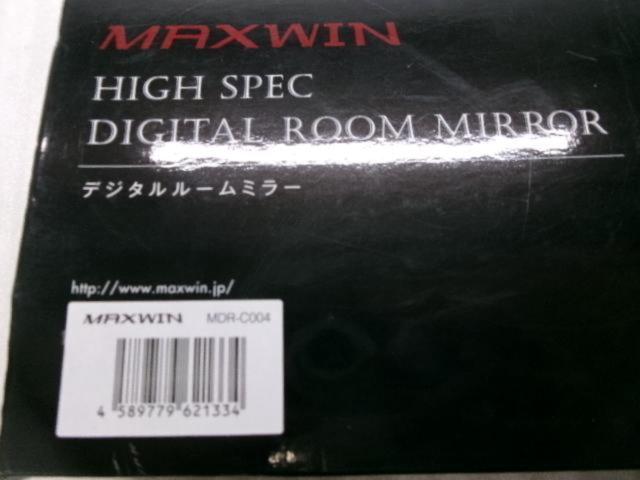 MAXWIN MDR-C004 | カー用品 カーAVアクセサリー ドライブレコーダーを通販で購入する | 中古カー＆バイク用品の販売ならアップガレージ