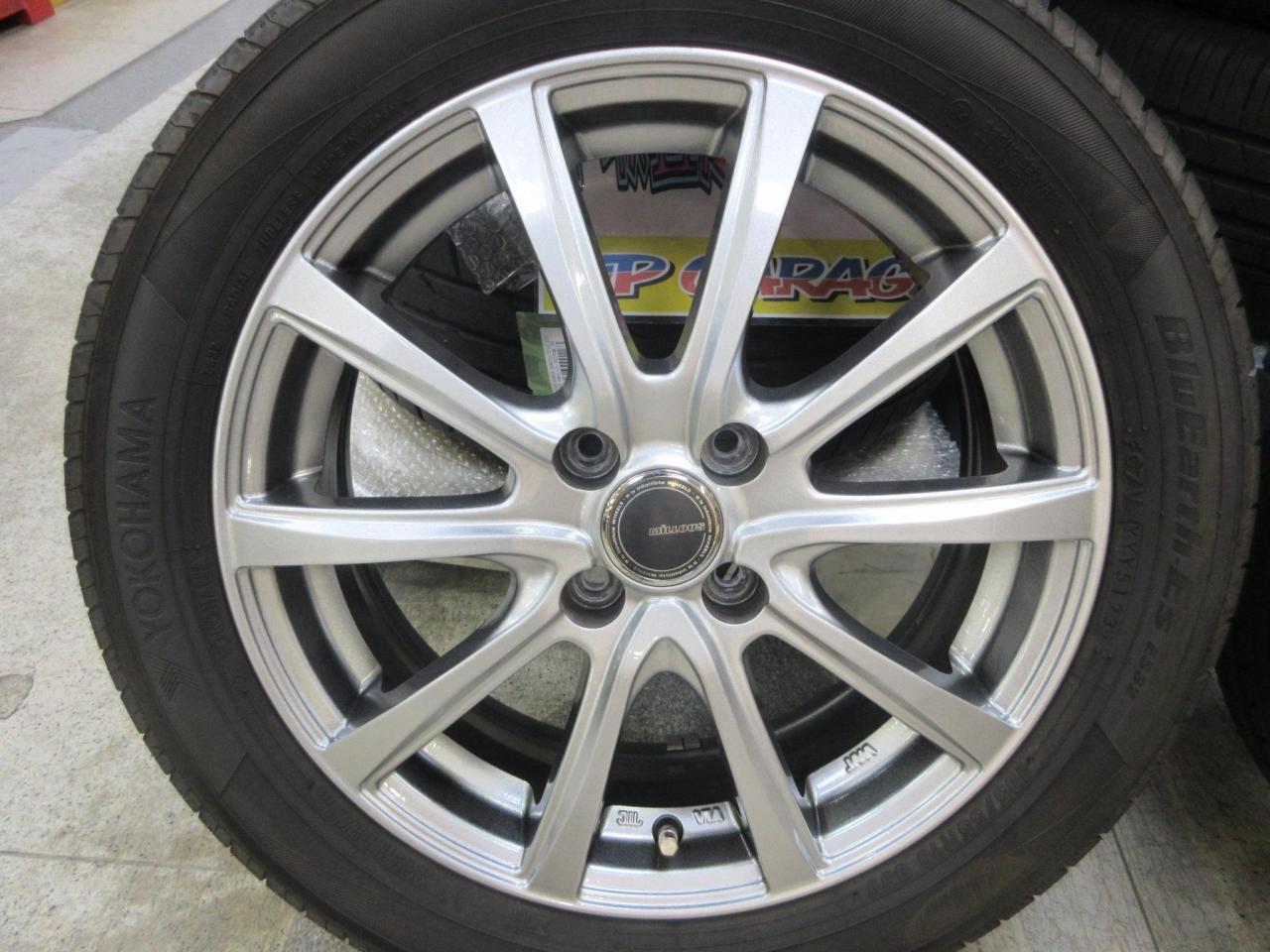YFC MILLOUS VX + YOKOHAMA BluEarth-ES ES32 | カー用品 タイヤホイールセット 16インチタイヤホイールセットを通販で購入する | 中古カー＆バイク用 ...