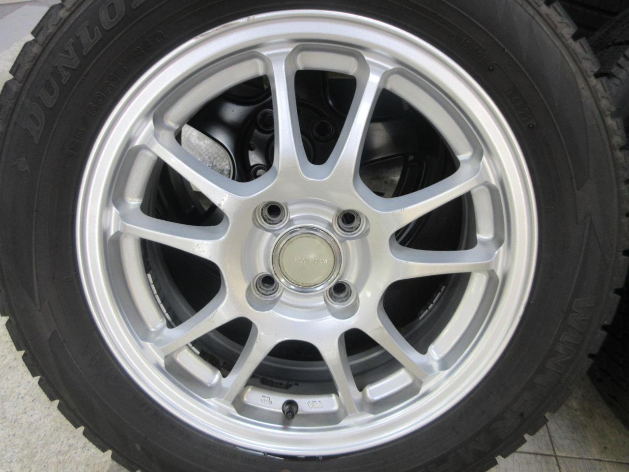 BRIDGESTONE ECO FORME SE-10+DUNLOP WINTERMAXX WM02 | 中古品 | アップガレージ 広島中央店 | カー用品 スタッドレスタイヤホイールセット ...
