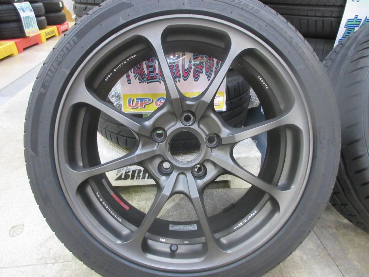 RAYS VOLK RACING NE24 + Laufenn Z FIT EQ LK03 | カー用品 タイヤホイールセット 18インチタイヤホイールセットを通販で購入する | 中古カー ...