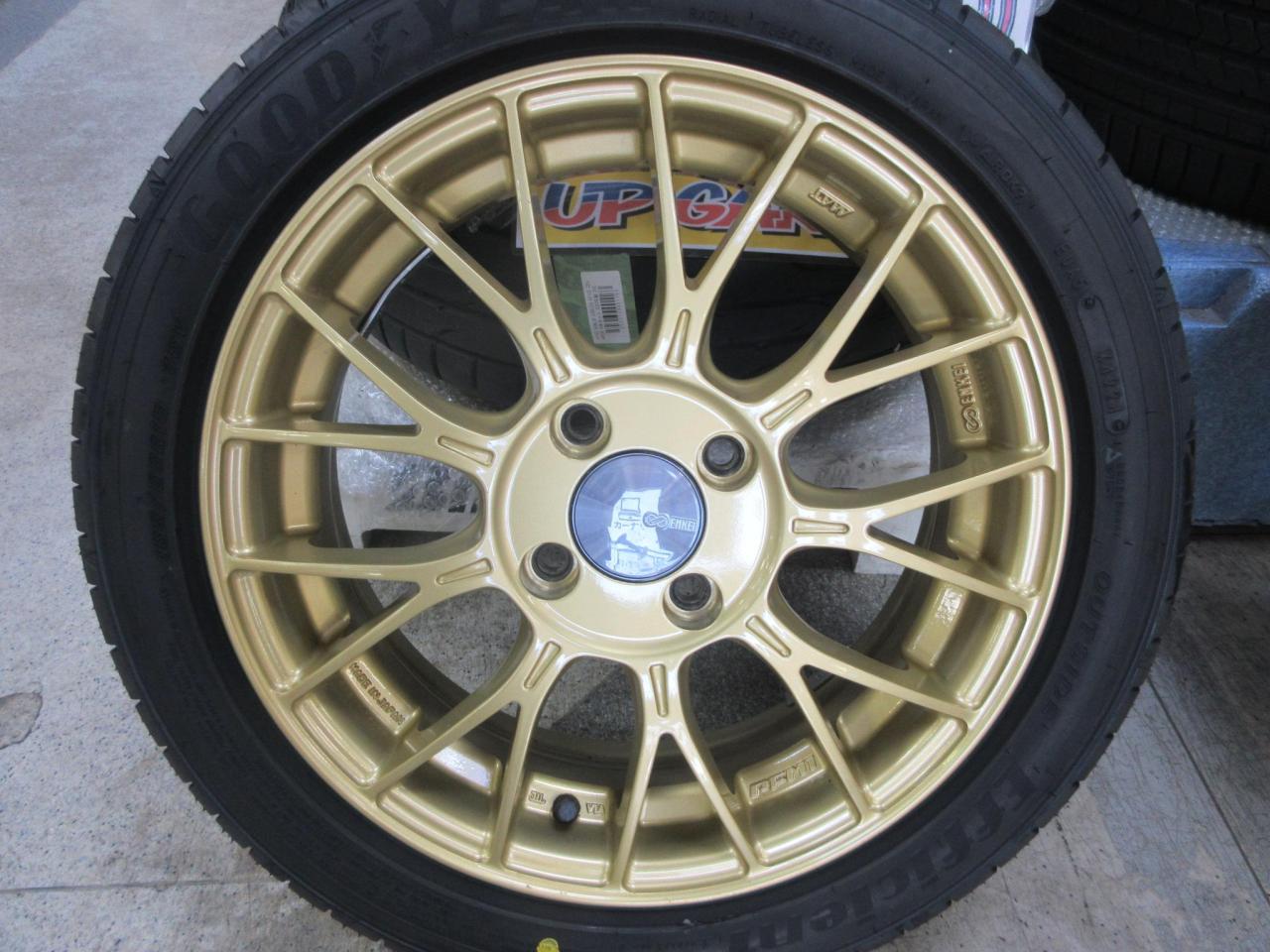 ENKEI PerformanceLine PFM1 + GOODYEAR EfficientGrip Comfort | カー用品 タイヤホイールセット 15インチタイヤホイールセットを通販 ...