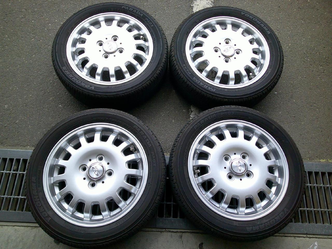 RX2505-816S weds VICENTE VICENTE-04 CA･EV + YOKOHAMA PARADA PA03 4本セット | カー用品 タイヤホイールセット 14インチ ...