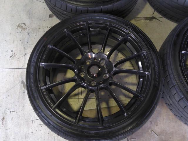 weds(ウェッズ) WedsSport(スポーツ) SPORT SA-72R + DUNLOP(ダンロップ) DIREZZA DZ101 | カー用品 タイヤホイールセット 18インチタイヤ ...