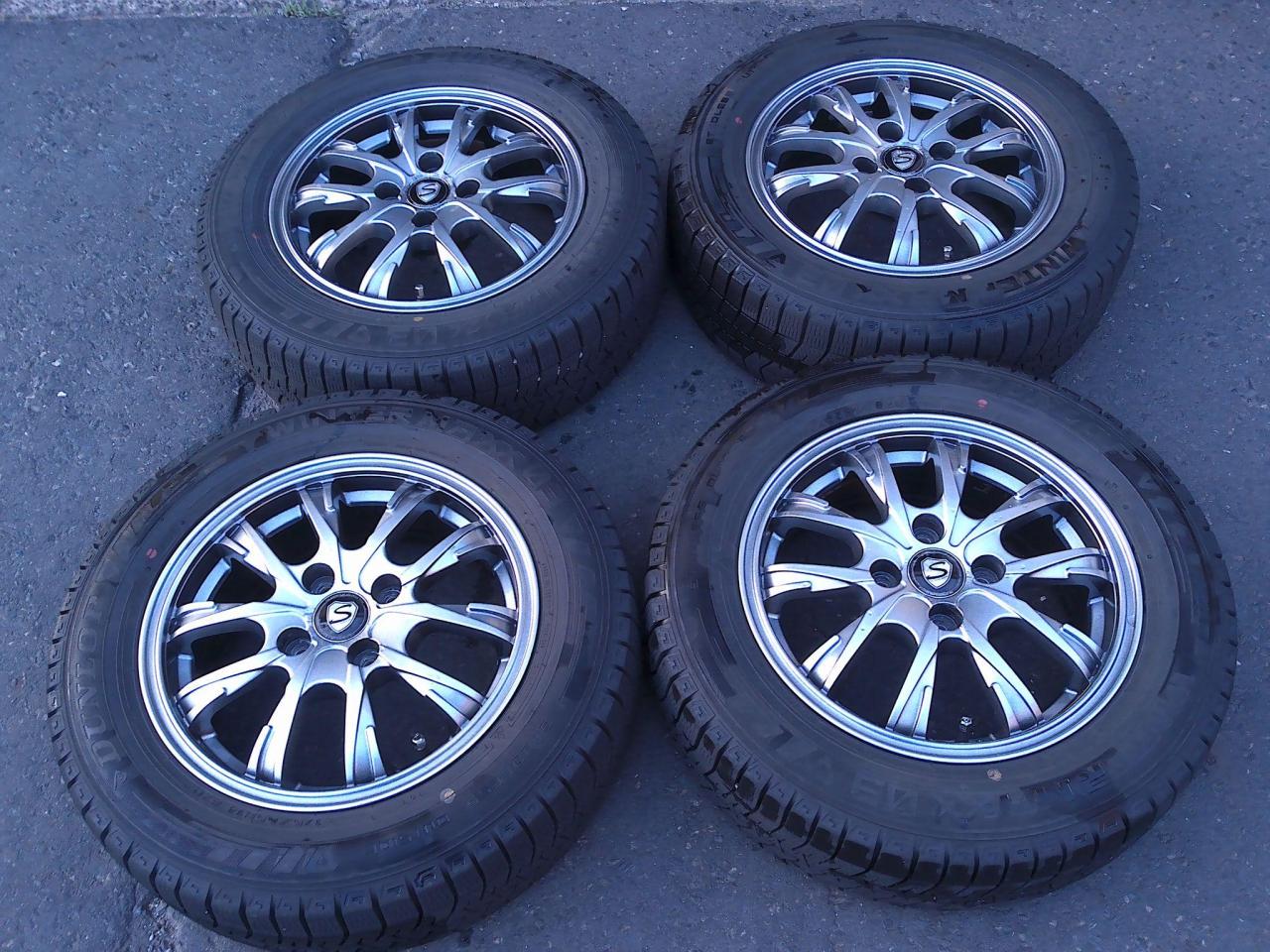 Stranger 10スポーク + DUNLOP WINTER MAXX 03 | カー用品 スタッドレスタイヤホイールセット 14インチ ...