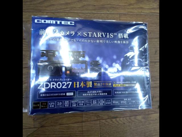 COMTEC ZDR027 | 新古品 | アップガレージ 大阪門真店 | カー用品 カーAVアクセサリー ドライブレコーダーを通販で購入する | 中古カー＆バイク用品の販売ならアップガレージ