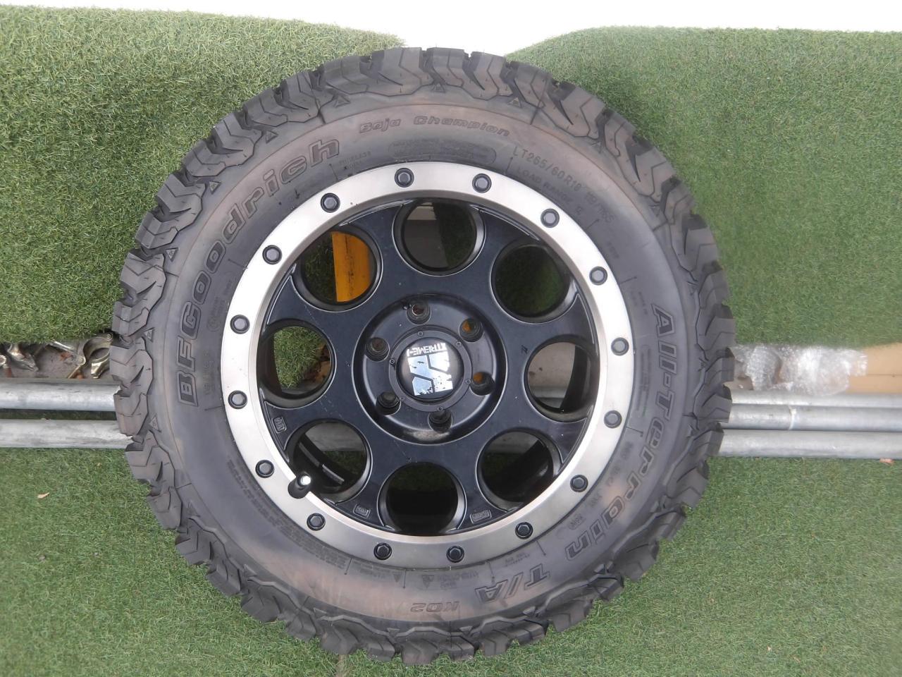 【1本のみ!スペアに♪】【MLJ(エムエルジェイ)】XTREME-J(エクストリームジェイ) XJ03 +【BFGoodrich】All-Terrain T/A | カー用品 タイヤホイール ...