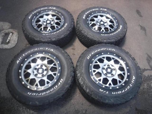 6【MLJ(エムエルジェイ)】XTREME-J(エクストリームジェイ) XJ+【BFGoodrich】ALL-Terrain T/A | カー用品 タイヤホイールセット 16インチタイヤ ...