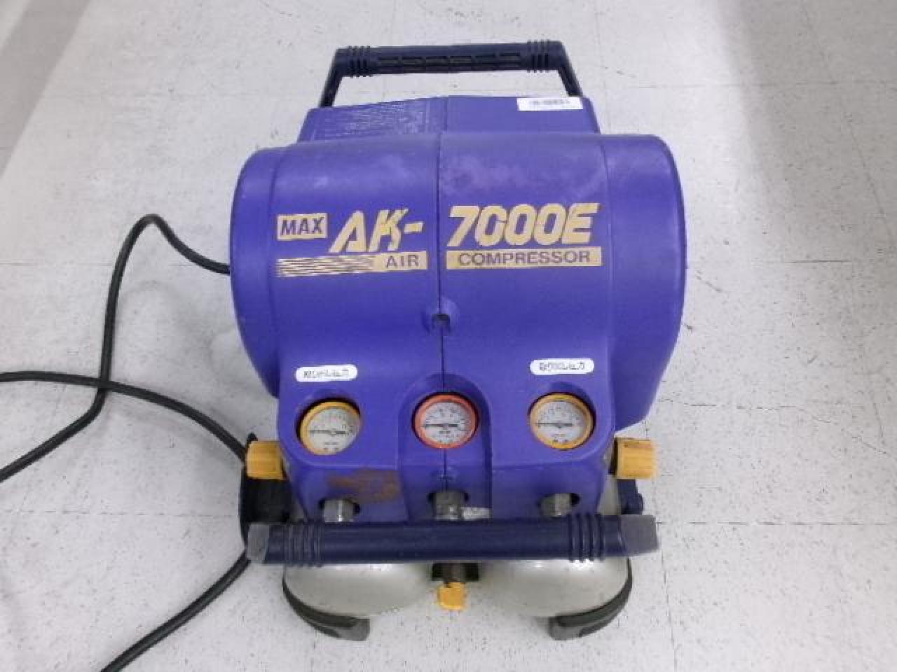 MAX AK-7000E エアコンプレッサー | 総合リユース エアーツール コンプレッサーを通販で購入する | 中古カー＆バイク用品の販売ならアップガレージ