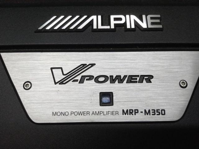 ALPINE MRP-M350 | わけあり | アップガレージ 二本松店 | カー用品 スピーカー チューナップウーハースピーカーを通販で ...