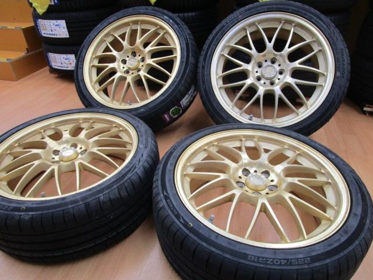 ★希少★当時物★鍛造★絶版★ RAYS VOLK RACING SE37A ゴールド + TOURADOR X SPEED TU1 | 中古品 ...
