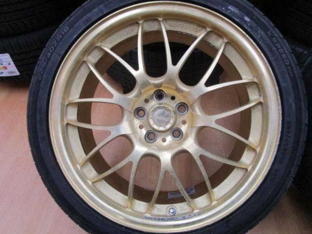 ★希少★当時物★鍛造★絶版★ RAYS VOLK RACING SE37A ゴールド + TOURADOR X SPEED TU1 | 中古品 ...