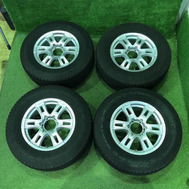 [T倉庫] メーカー不明 2x6本スポーク シルバーメタリック + VIKING WinTech WT6 SUV 2022(2222)モデル 4本セット | 中古品 | アップガレージ 群馬 ...